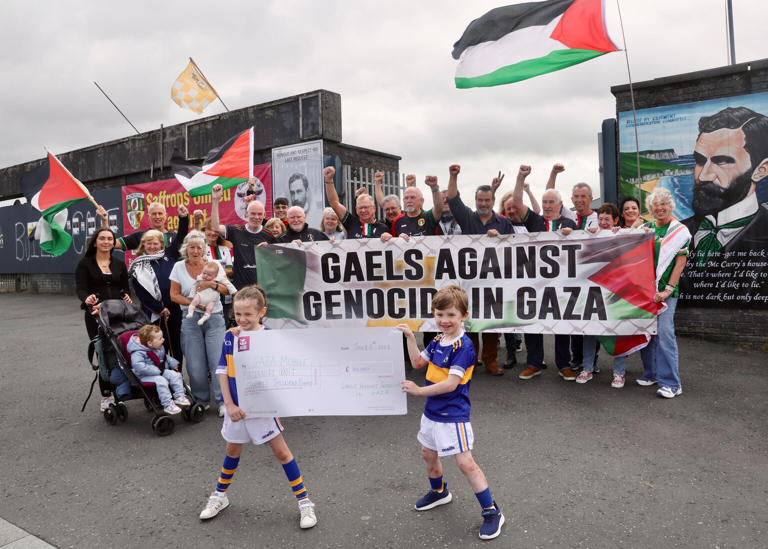 Monaghan County Council in conflict with anti Allianz protestors at Clones