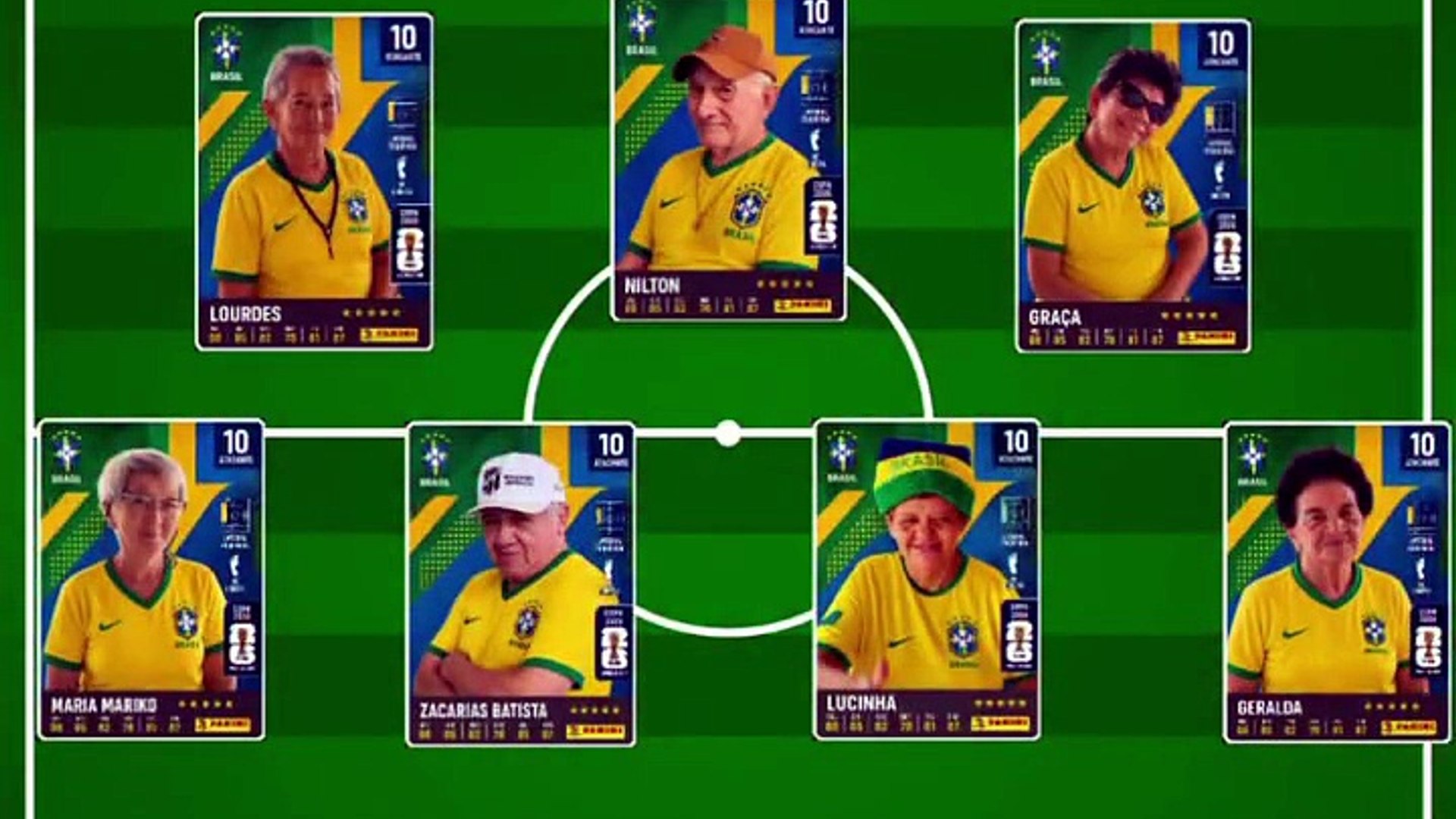 Lar Torres de Melo lança álbum de "figurinhas da Copa"