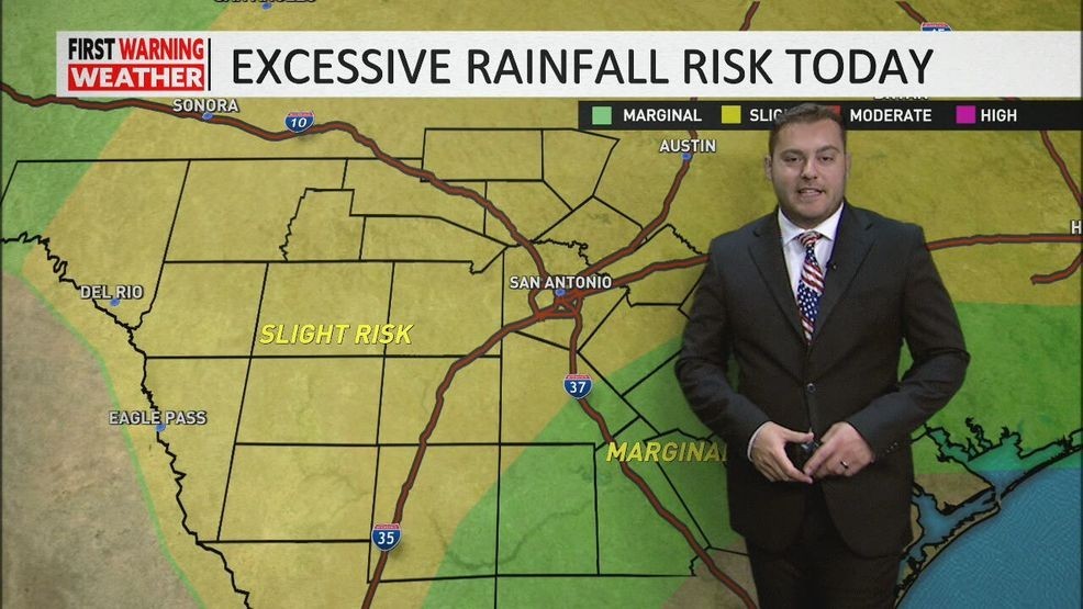 Potential flash flooding situation Friday across south central Texas