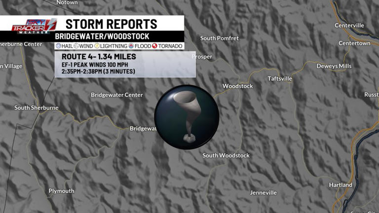 NWS Burlington confirms two tornadoes touched down Thursday