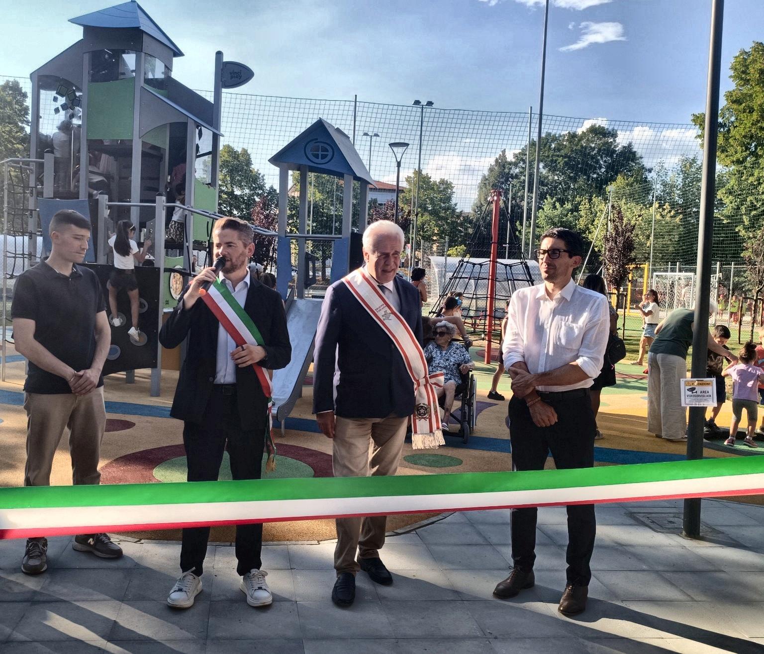 Inaugurato il parco Terzani. Spazio rinnovato per la città