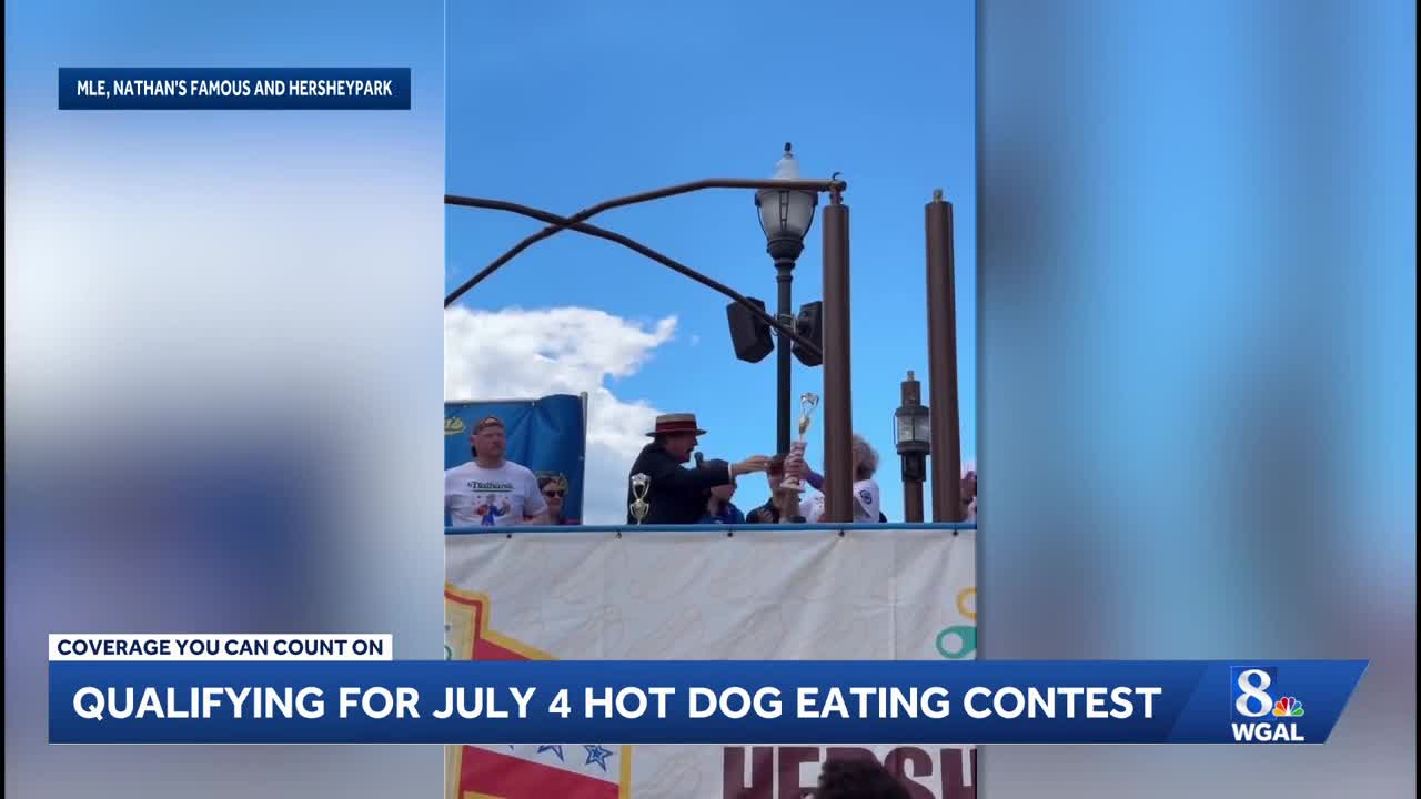 Hersheypark hosts hot dog eating contest for Nathan's Fourth of July finals