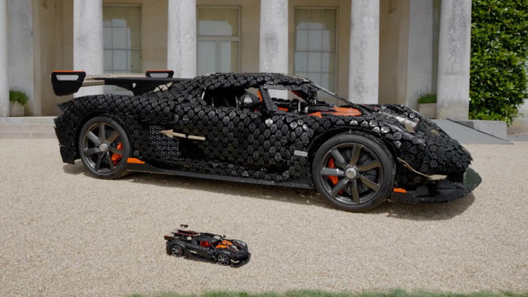 Lego just built a real drivable Koenigsegg – and it's faster than you'd ...