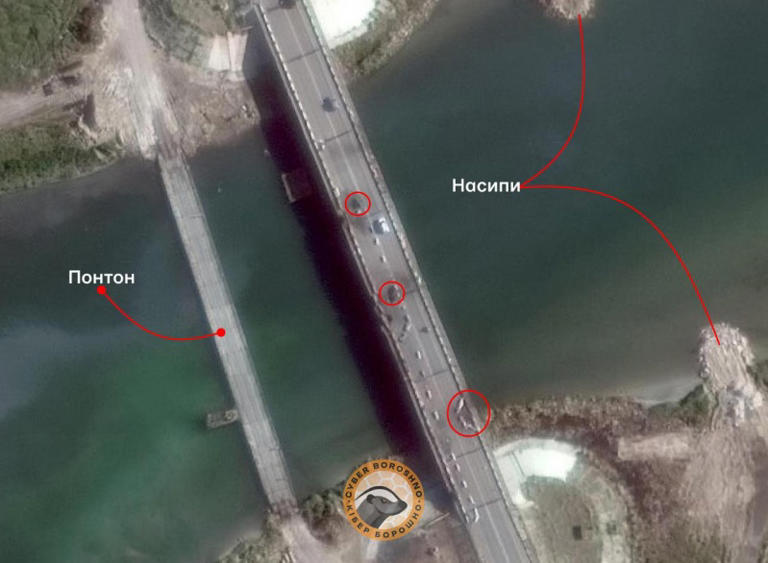 Crimea bridges under fire: New images capture aftermath of ongoing ...