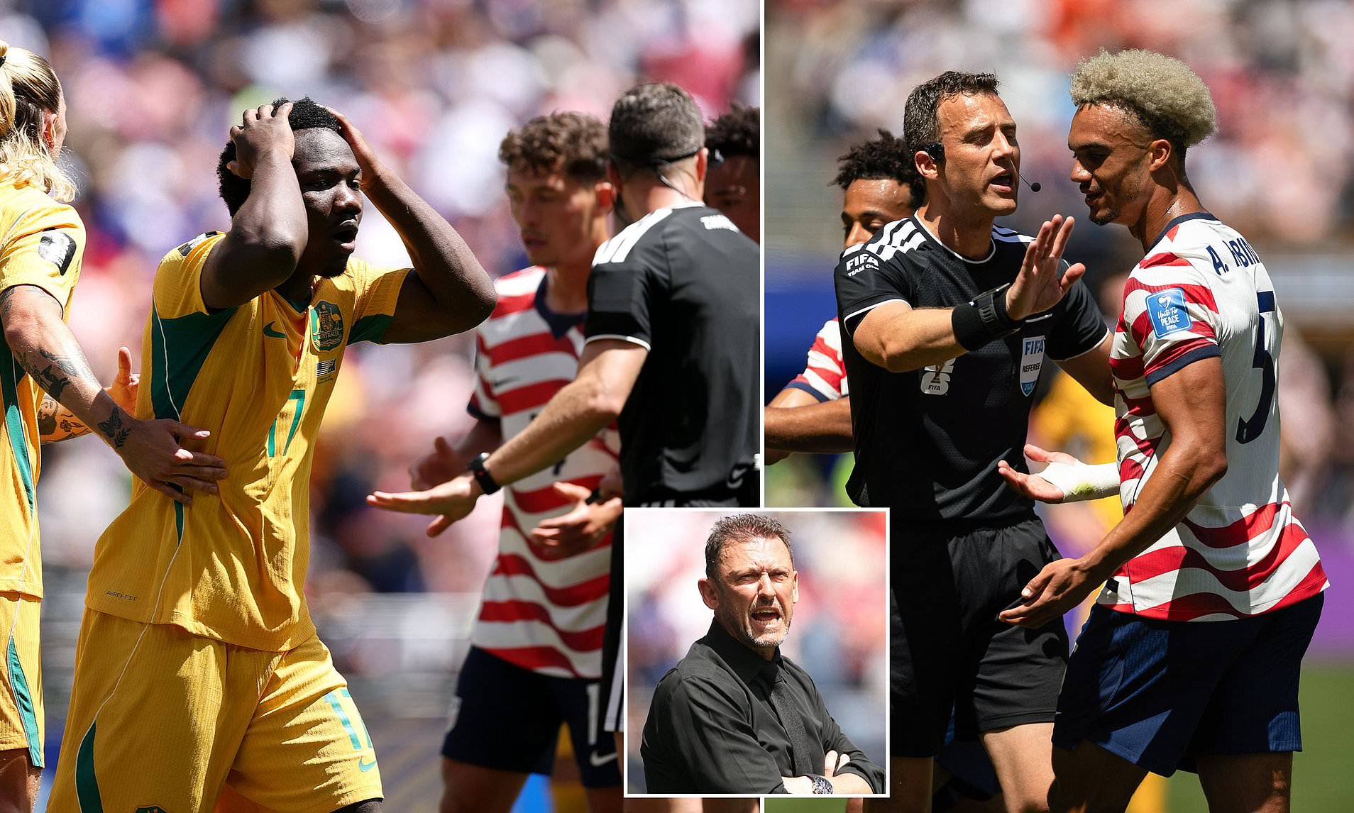 Revealed: Referee in Socceroos' World Cup loss was once banned for ...