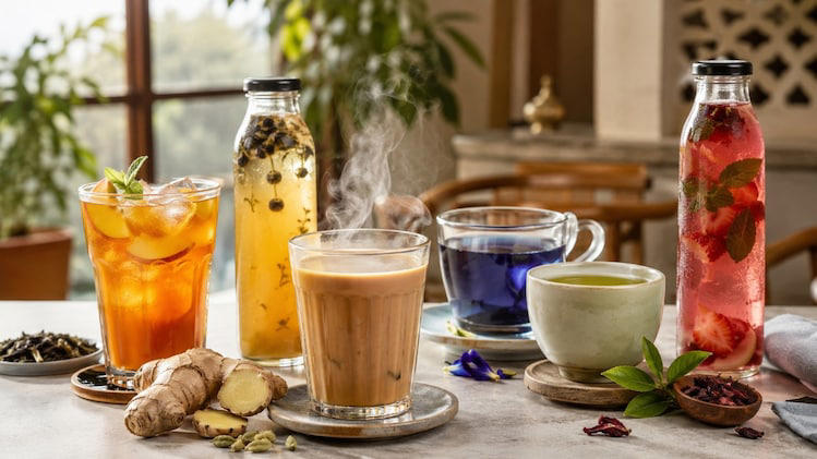 Adrak chai still rules, but India's tea drinkers are entering an ...
