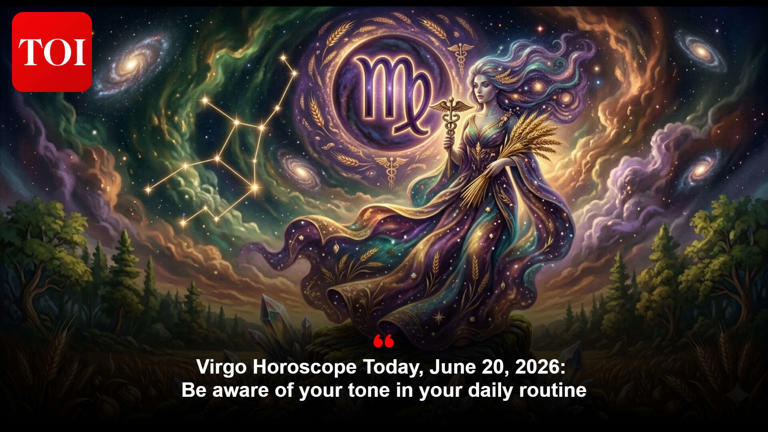 Virgo horoscope today, June 20, 2026: Be aware of your tone in your ...