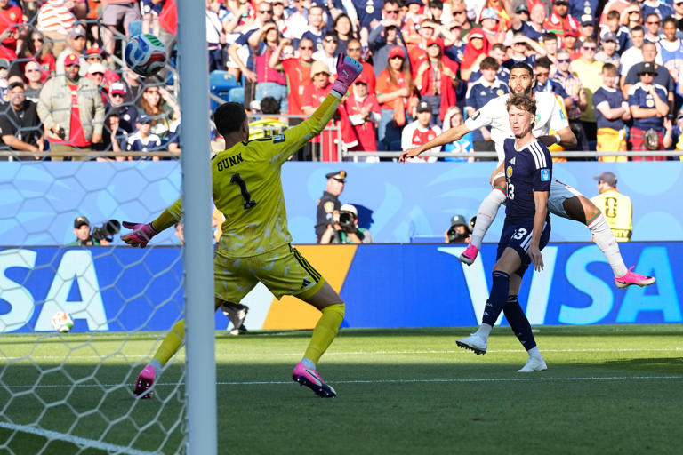 Ismael Saibari scores in second minute to lift Morocco over Scotland 1 ...