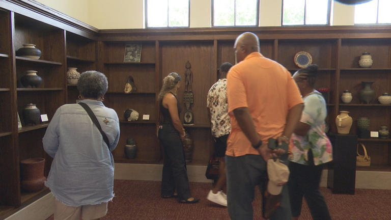 Mobile artist captures African American experience through ceramic art ...