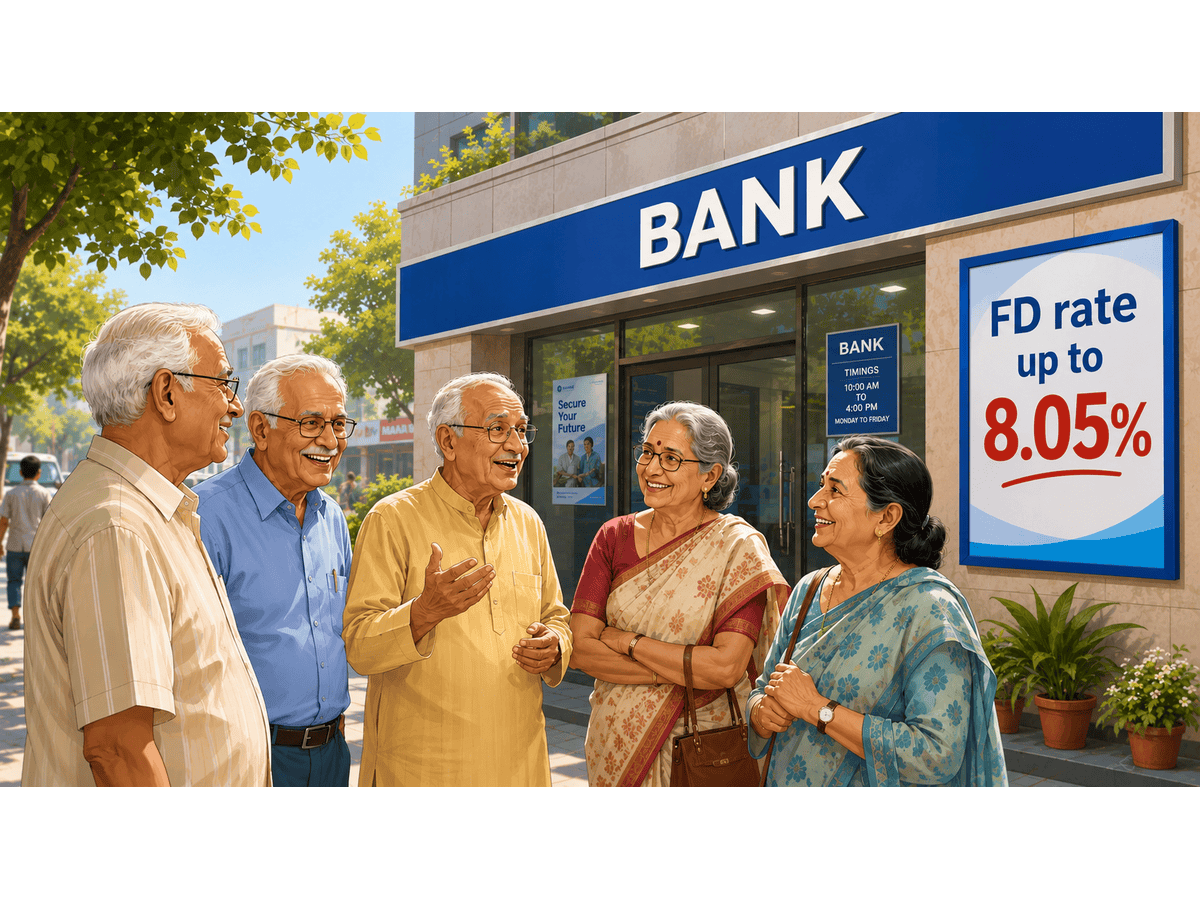 FD rate up to 8.05% for senior citizens investing for five years; know ...
