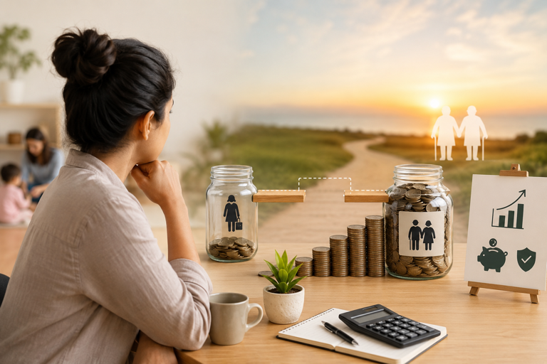 Retirement savings gap after a career break? Expert shares how to ...