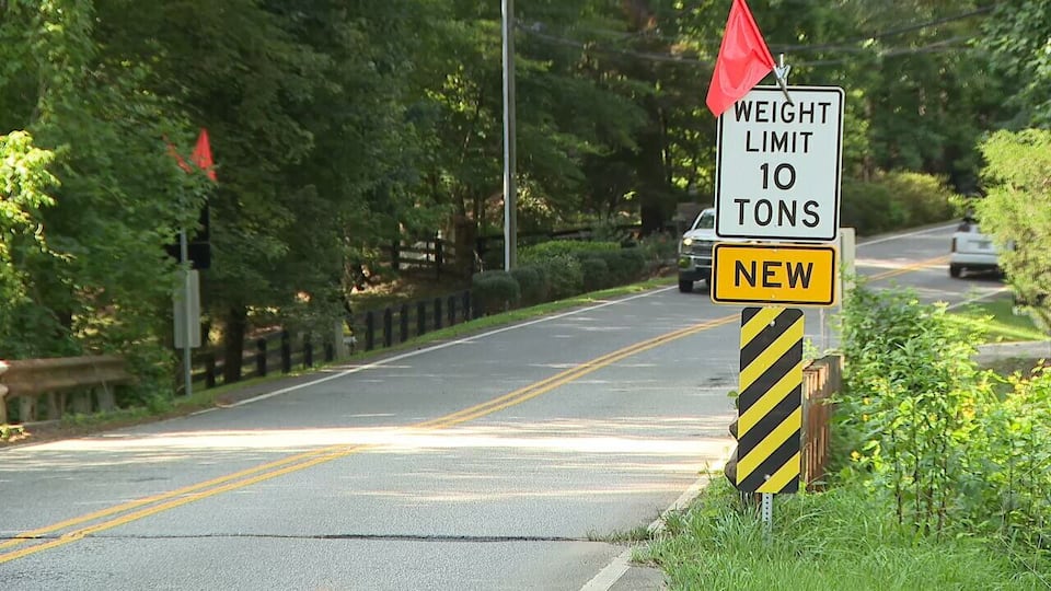 Decades-old bridge in Milton has new weight limit