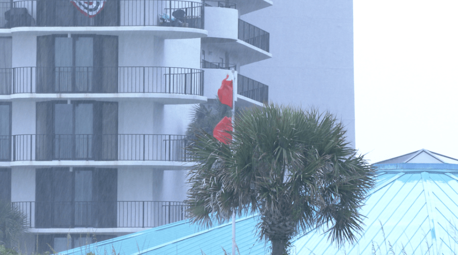 Double red flags warn of rip currents at Bay County beaches