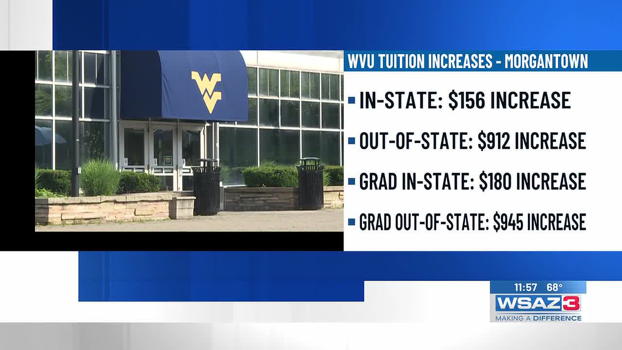WVU Board of Governors approves tuition rate increases