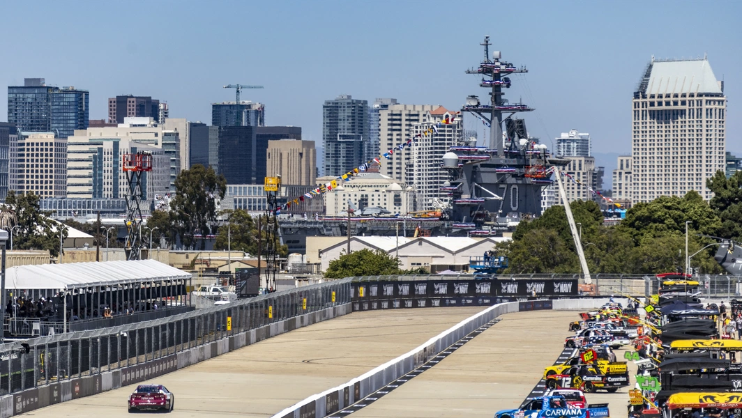 NASCAR San Diego weekend at Naval Base Coronado