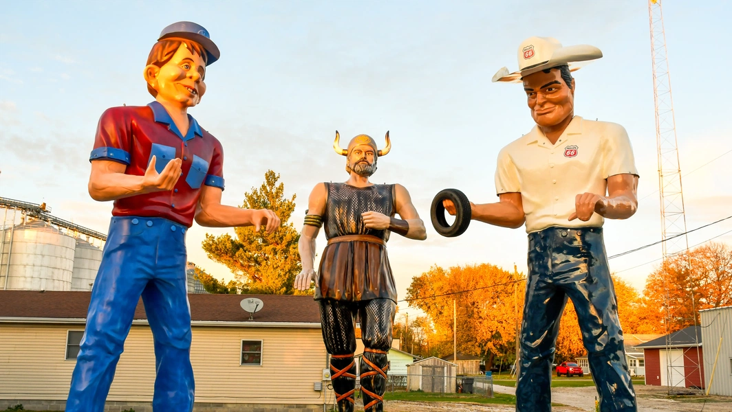 The rise and legacy of Muffler Men