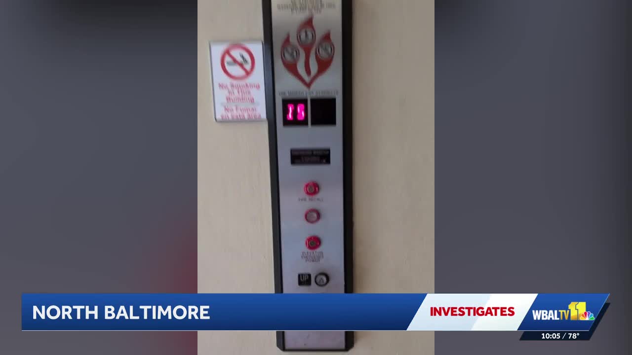 Baltimore senior high-rise loses elevators after fire