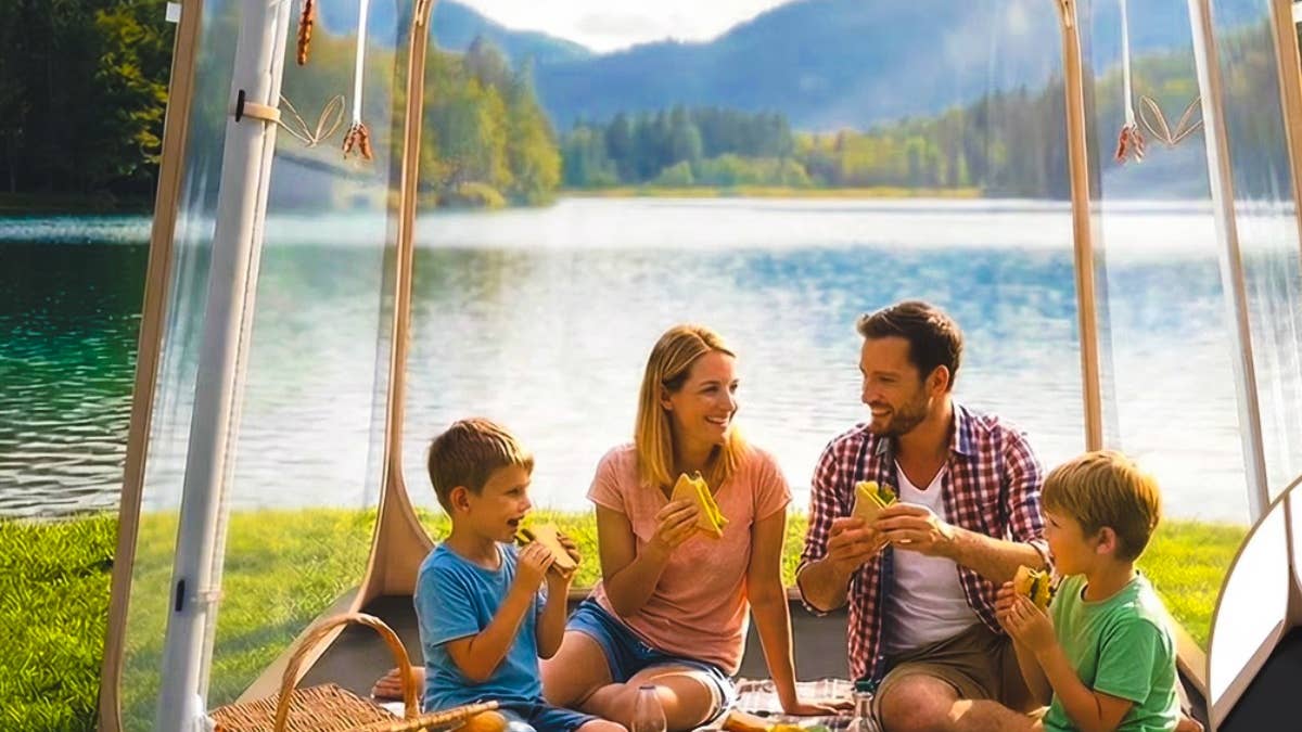 Walmart’s $90 bubble pop-up tent has clear panoramic views & is 'easy ...