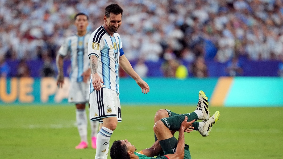 Lionel Messi red card debate grows as Algeria lodge FIFA complaint