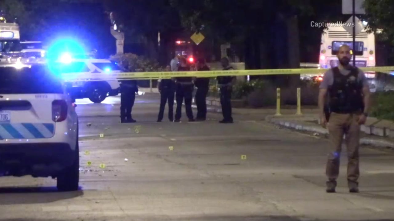 Chicago drive-by mass shooting leaves at least 13 injured on South Side ...