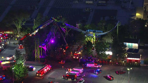 15 children, 1 adult rescued after ride gets stuck at Adventureland ...