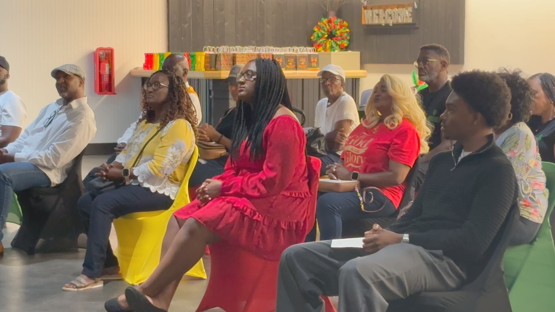 Bay County residents gather at Sankofa House to celebrate Juneteenth