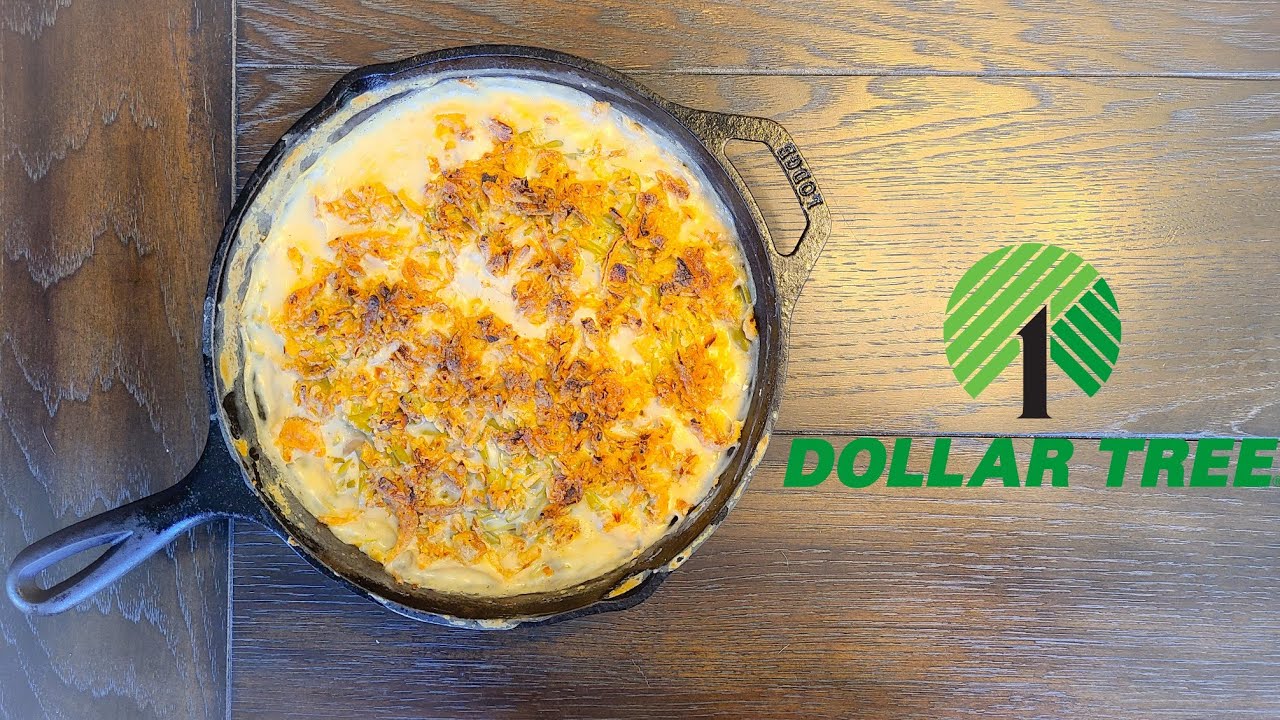 Dollar Tree Thanksgiving: The best ever green bean casserole! Made from ...
