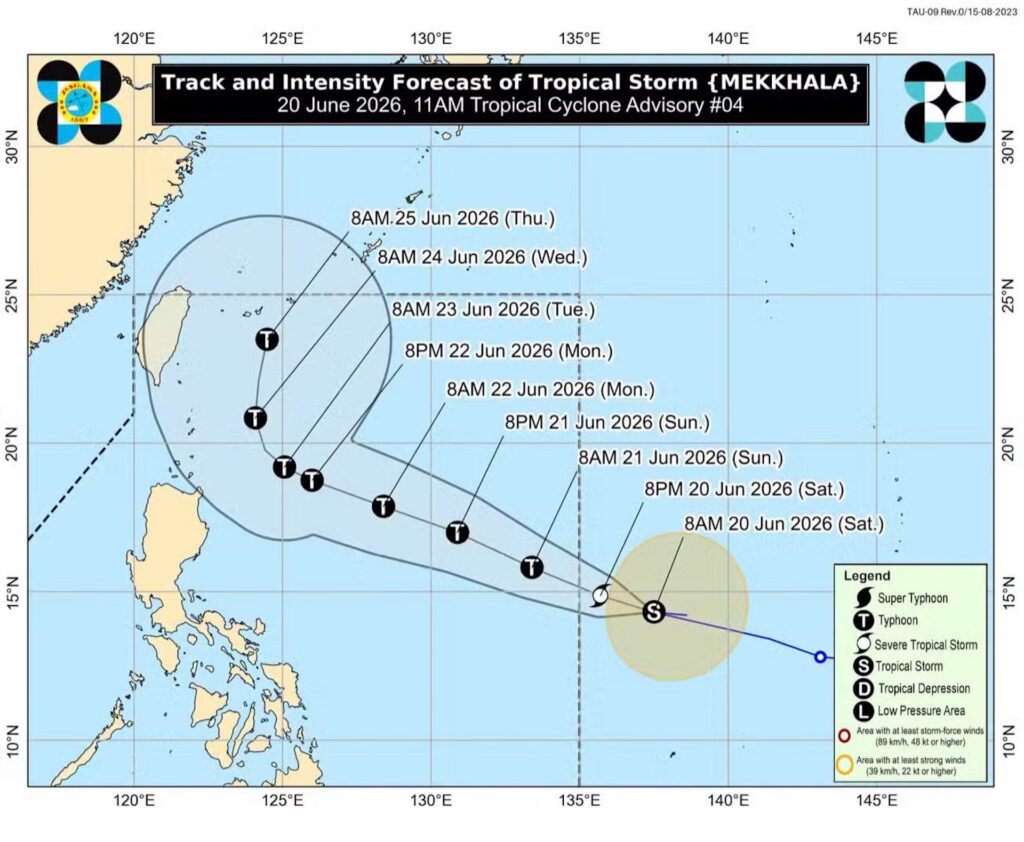 Storm outside PAR intensifies; may become typhoon ‘Francisco’ by Sunday