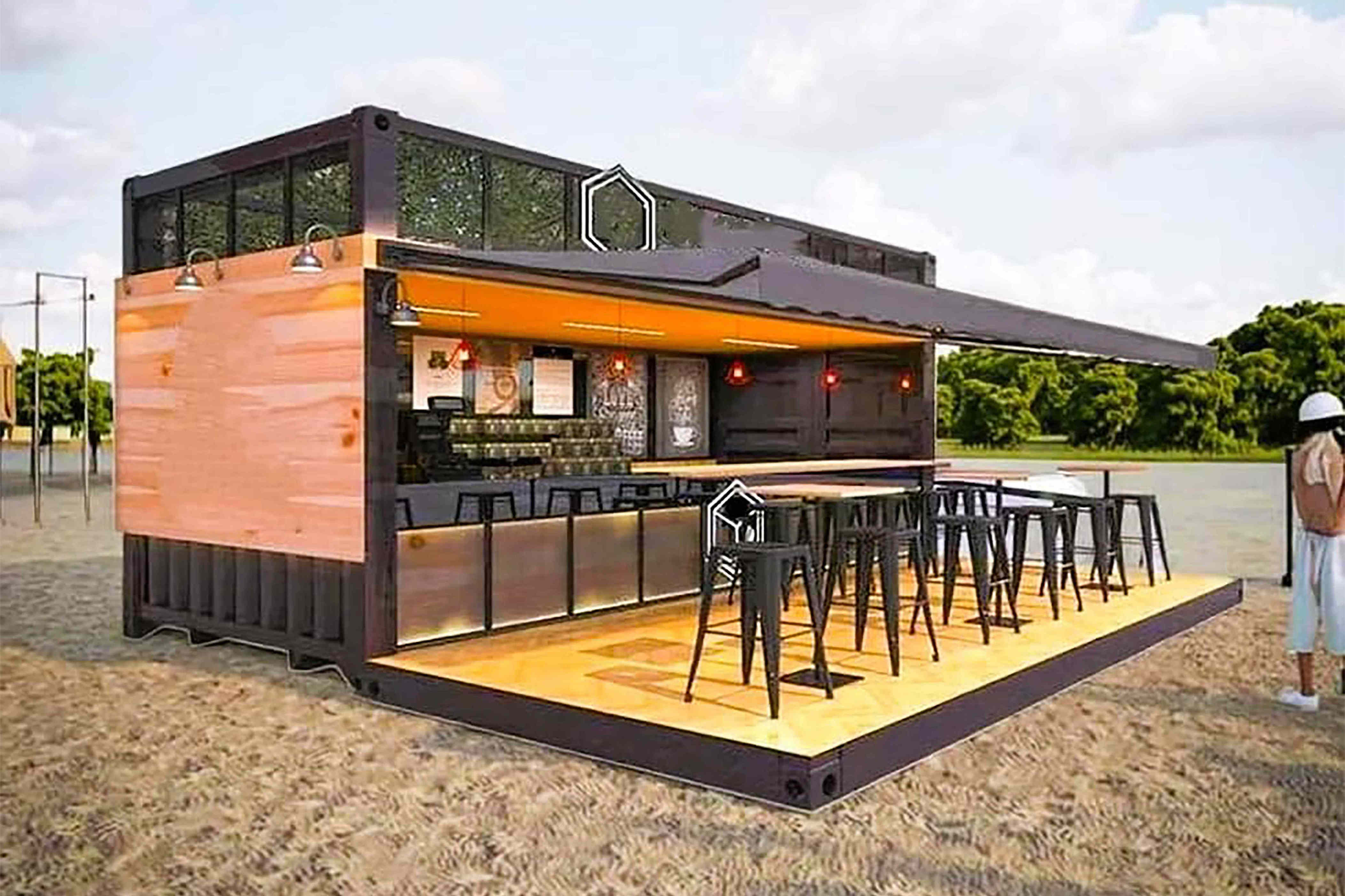 Amazon is quietly selling a tiny home-style cafe that's fully ...