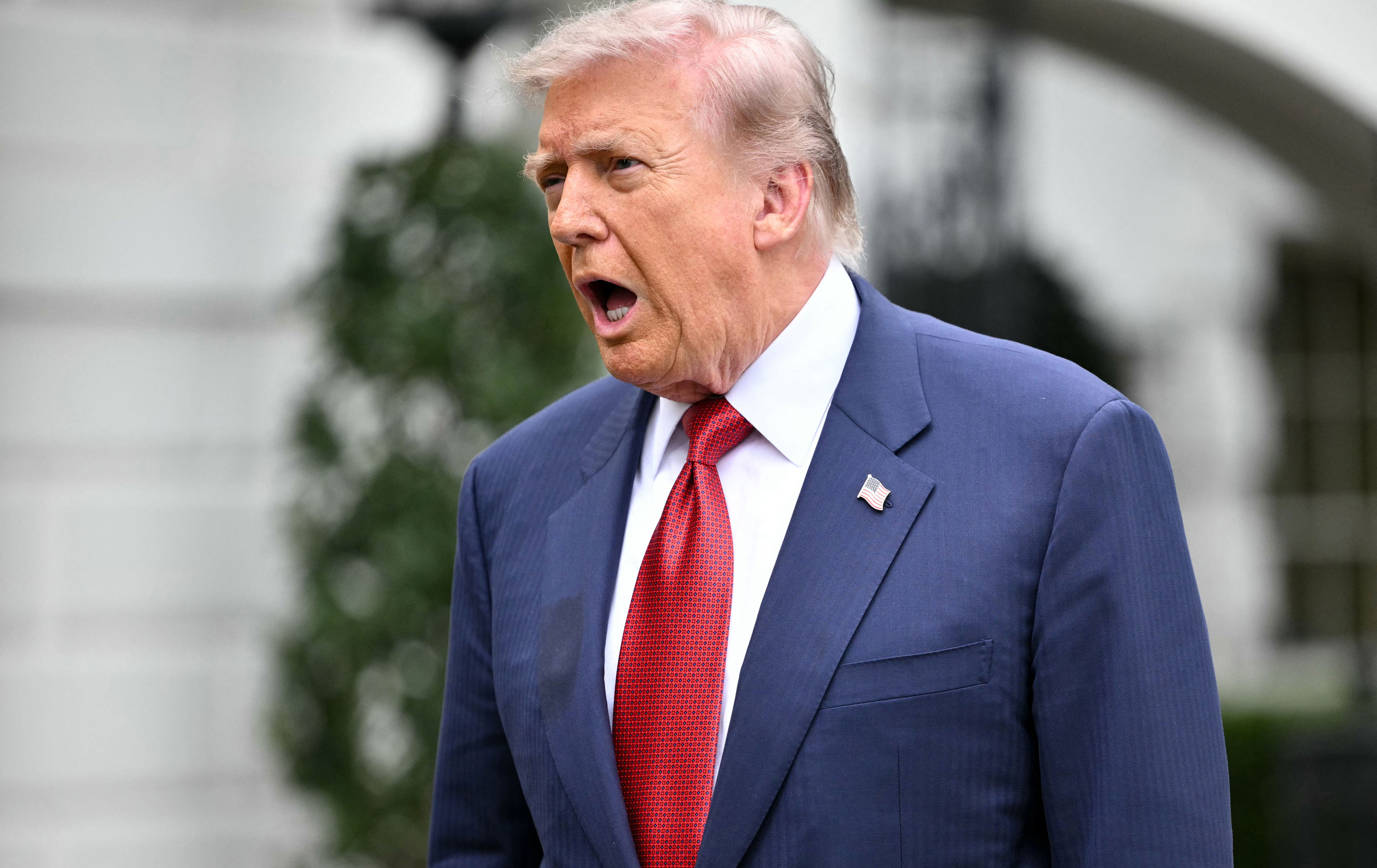 Trump found someone new to blame for reflecting pool fiasco in wild ...