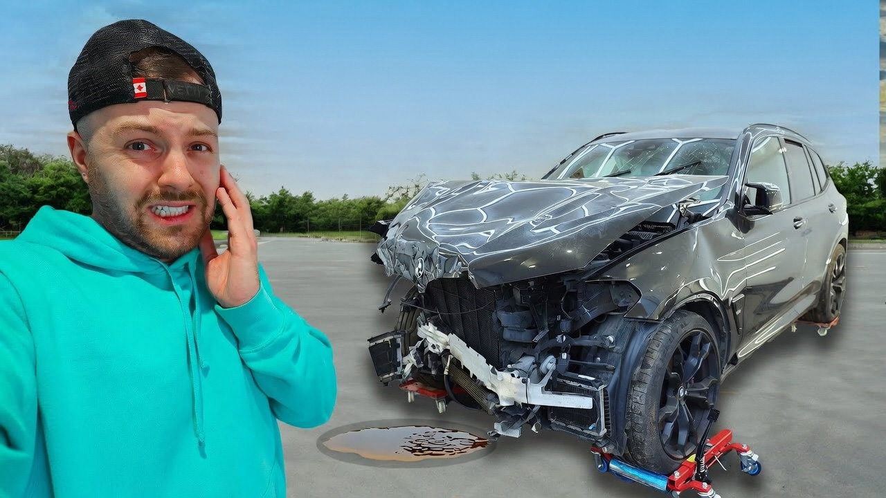 Hidden Secrets Buying The Cheapest BMW X3M Competition With Chassis Damage