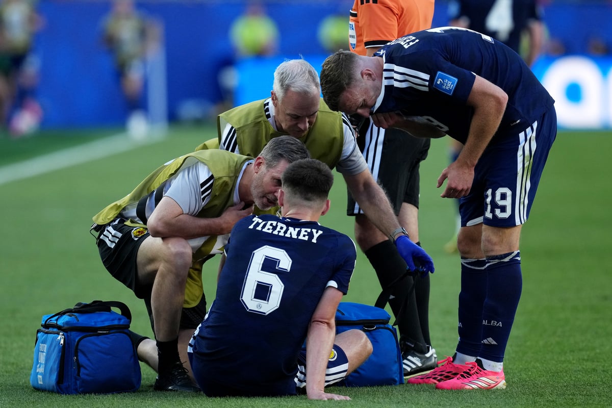 Clarke issues Tierney injury update after Scotland star forced off