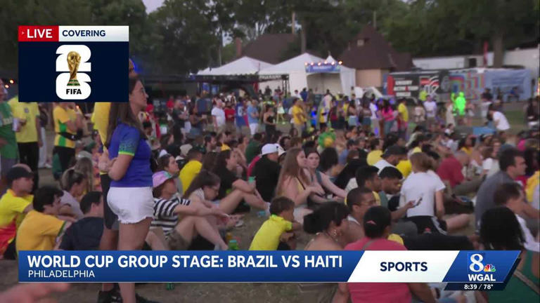 Food, games and festivities | Philadelphia hosts World Cup watch party ...