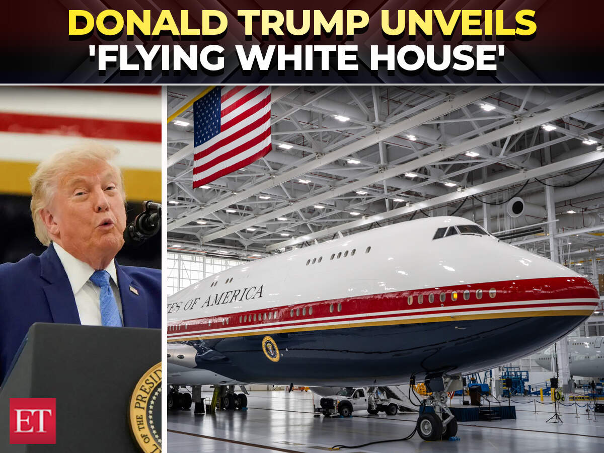 'Flying White House': Trump unveils new Air Force One, gifted by Qatar ...