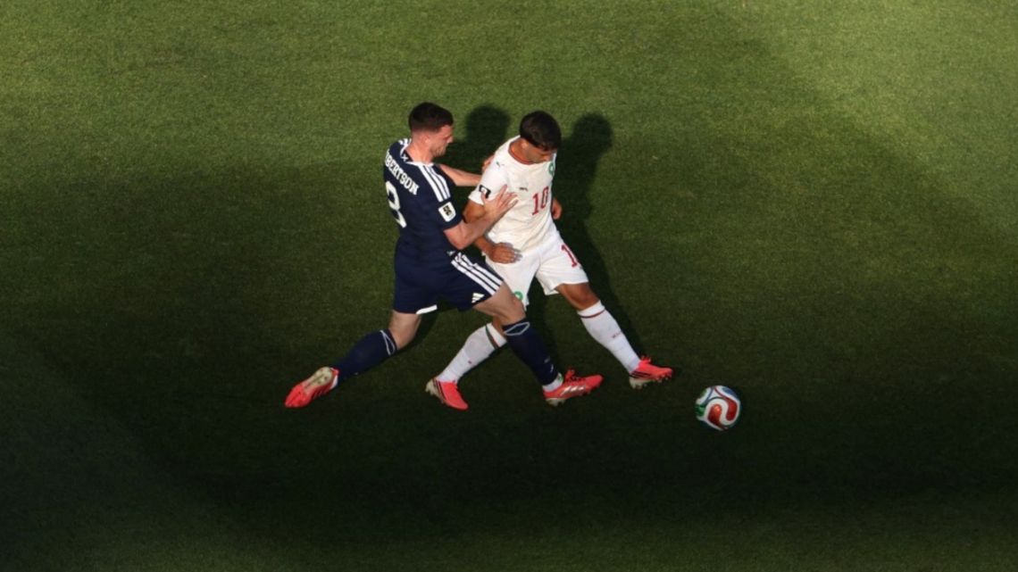 Marruecos vs Escocia: Ismael Saibari anotó el 1-0 para los marroquíes