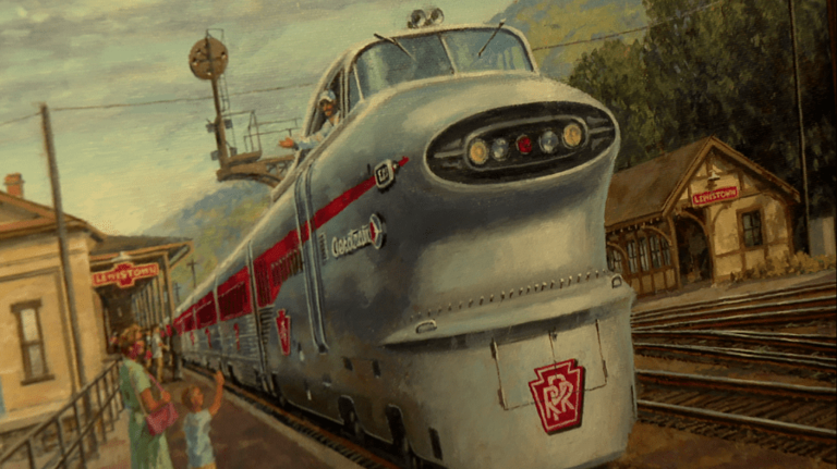 Nationally-known artist displays, will talk railroad art at local ...