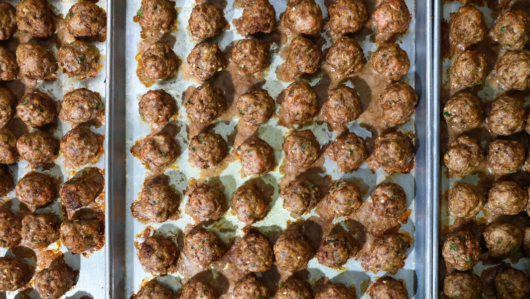 Techniques for perfectly tender meatballs