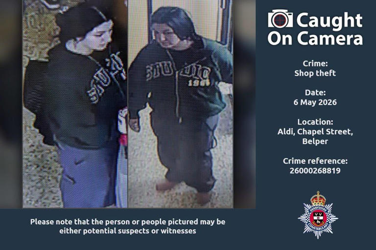 Caught on camera in Derbyshire: Police issue 14 photos of people they ...
