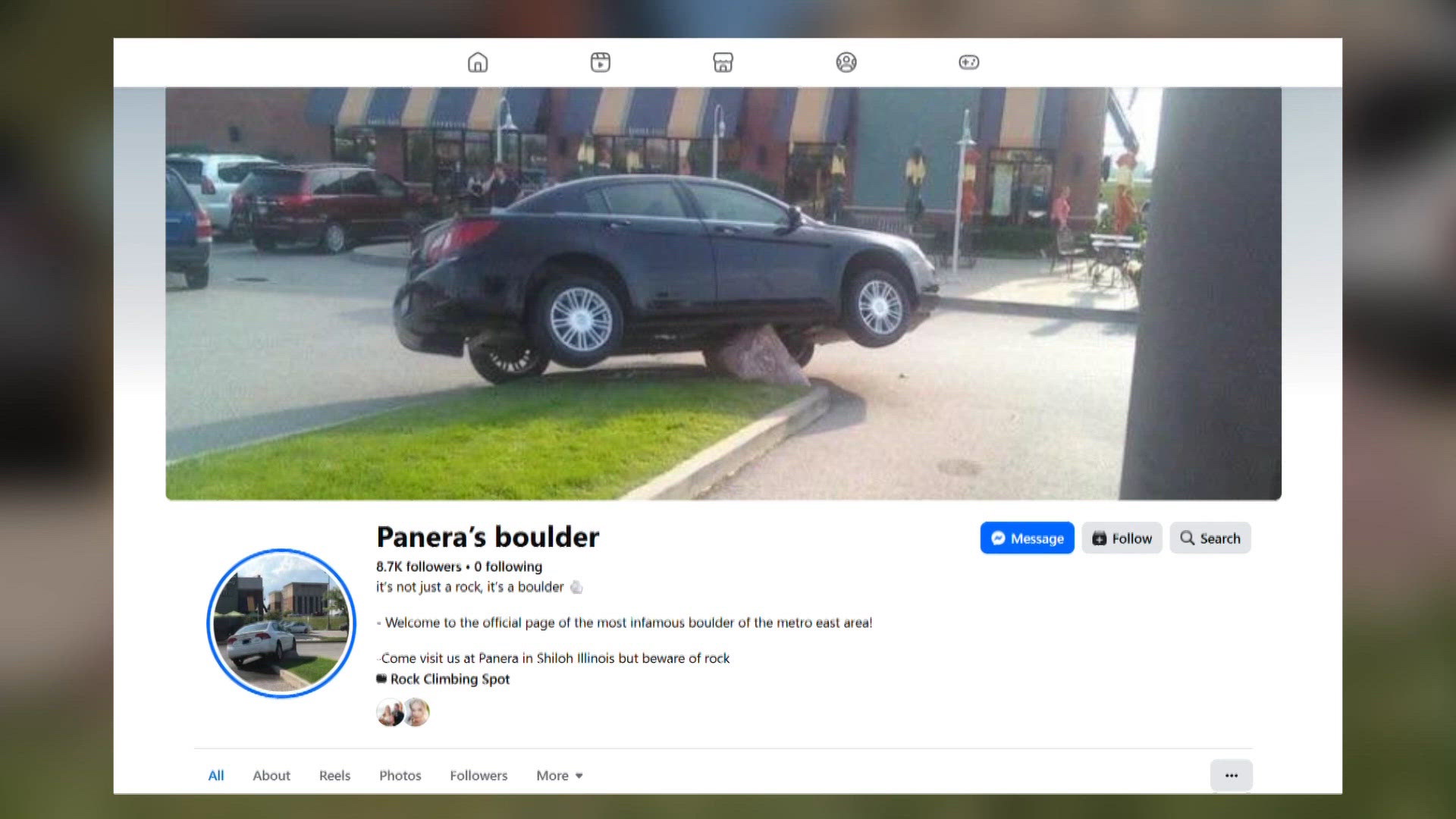 The story behind the infamous 'Panera Boulder'