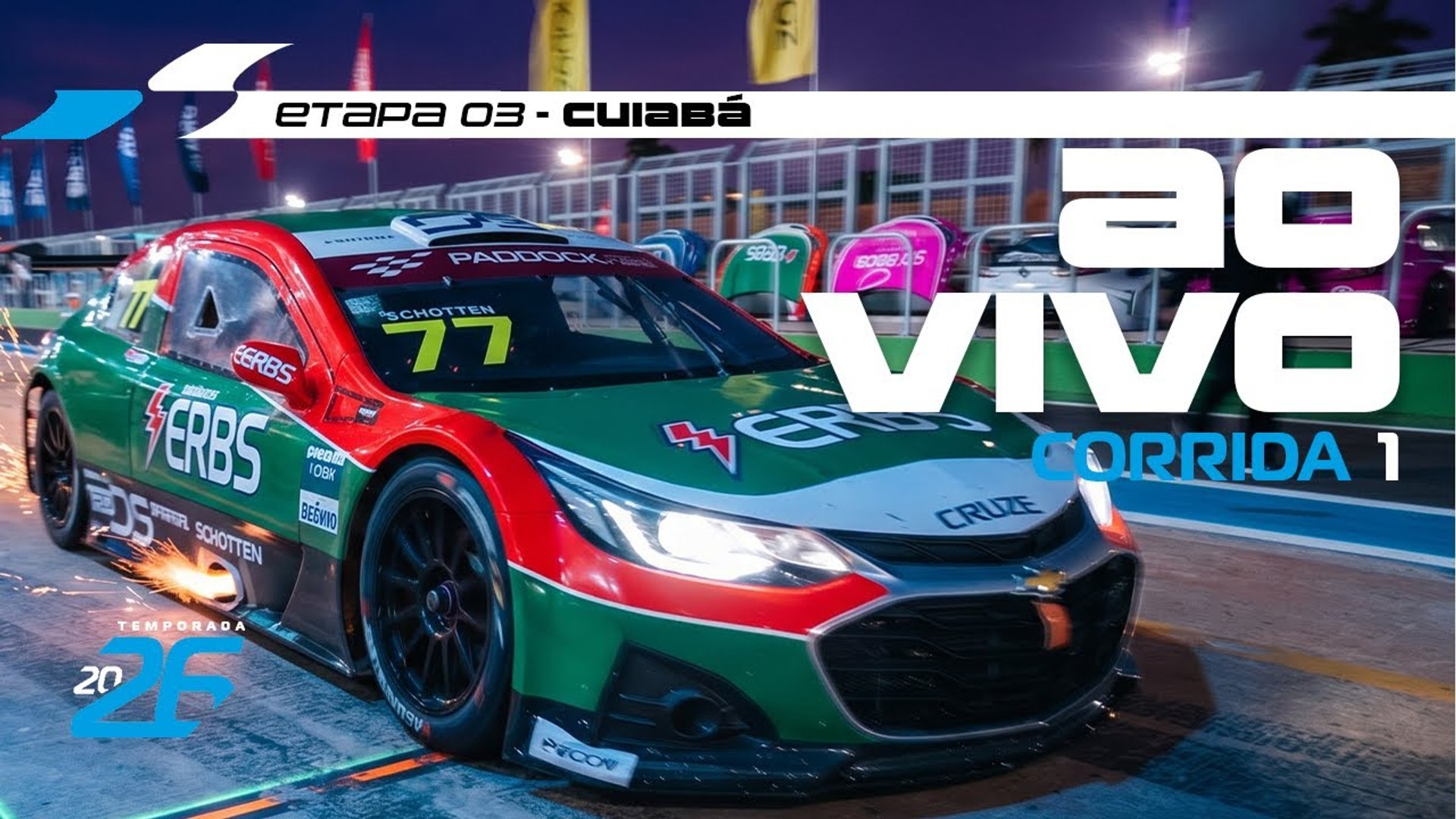 Ao vivo | Stock Car: Assista ao vivo à corrida 1 da Stock Light em Cuiabá