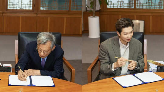 BTS RM appointed global goodwill ambassador for National Museum of ...
