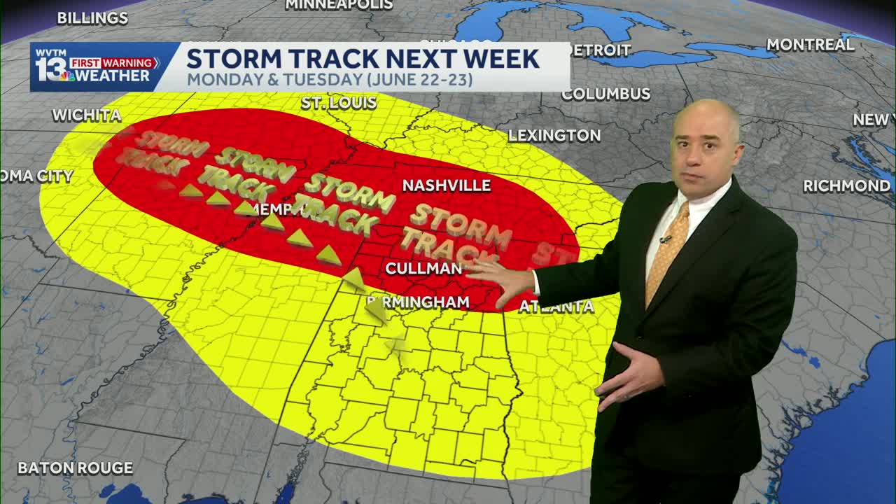 Alabama storm threat: More heavy rain, severe risk in the weather ...