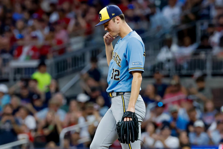 Brewers ace Jacob Misiorowski hits 104.2 mph, gives up 2 runs against ...