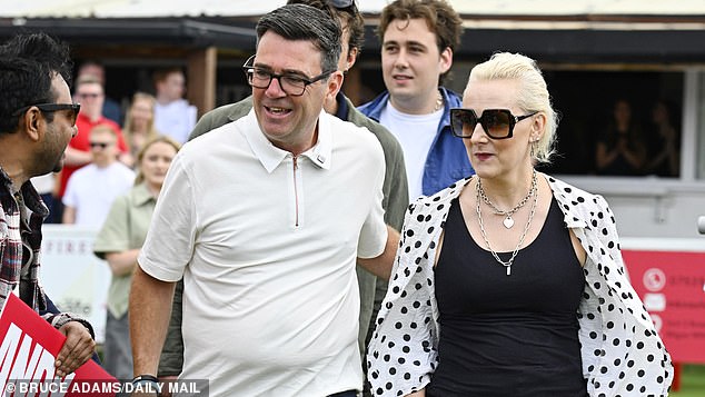Andy Burnham's loyal Dutch-born wife who has starred on ITV show Blind Date