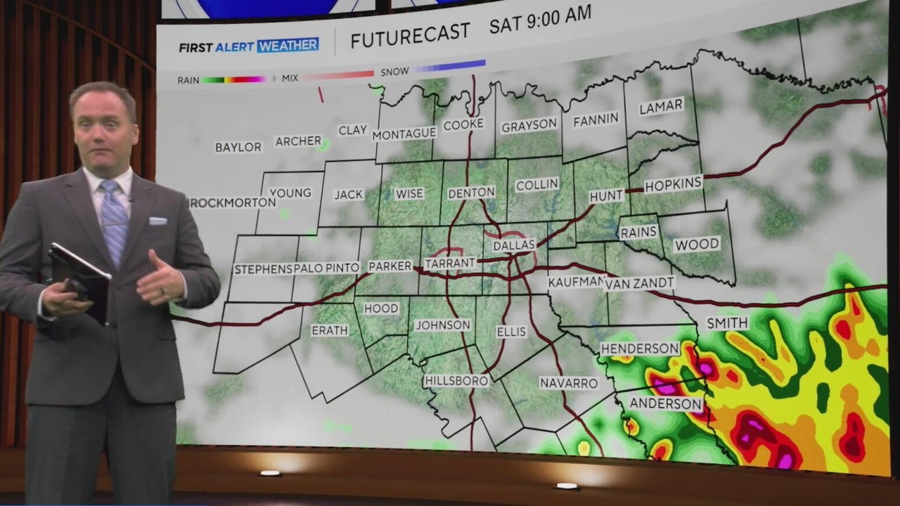 DFW soaked by heavy rain as heat returns and Father’s Day storms loom