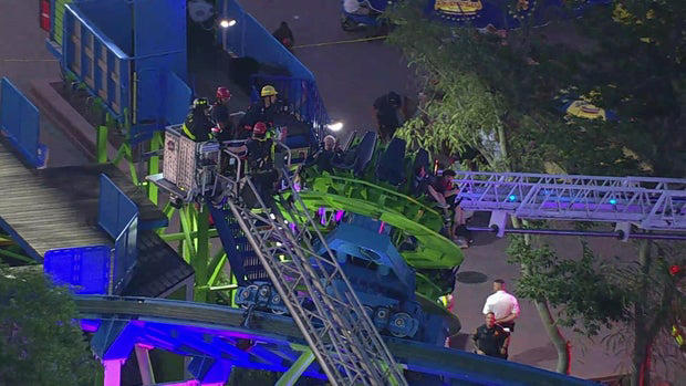 15 children, 1 adult rescued after ride gets stuck at Adventureland ...