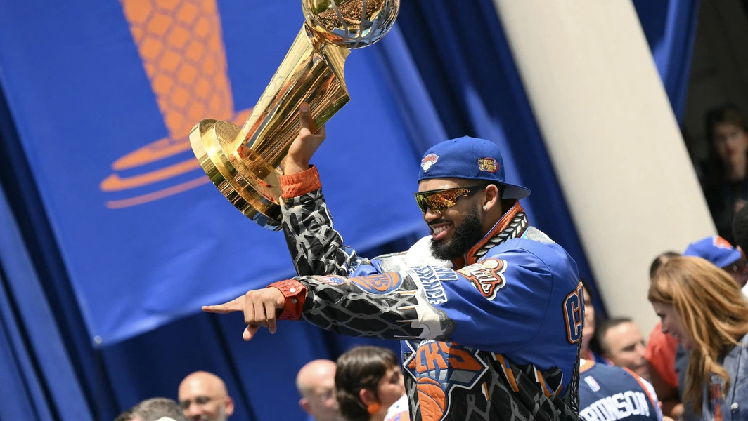 Towns’ four-word post to Brunson fuels Knicks’ title bond