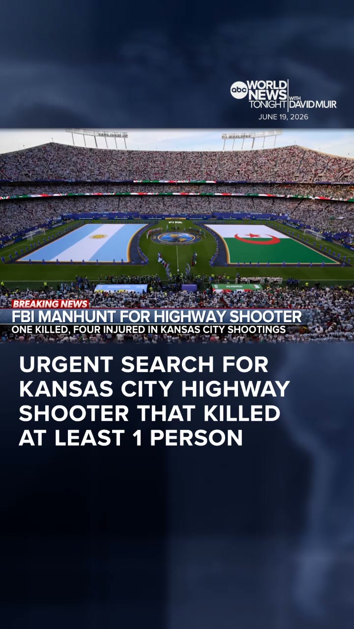 Urgent search for Kansas City highway shooter that killed at least 1 person