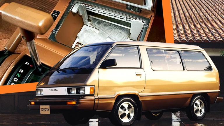 Toyota’s cheap 80s minivan made real ice cubes while you drove