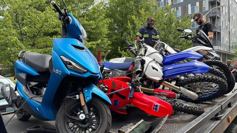 Man arrested after Baltimore police seize dirt bikes, motor scooters ...
